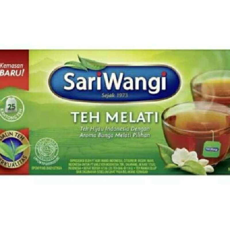 Jual Sariwangi Teh Melati Isi 25 Sachet Di Seller Vicshoes - Jombang ...