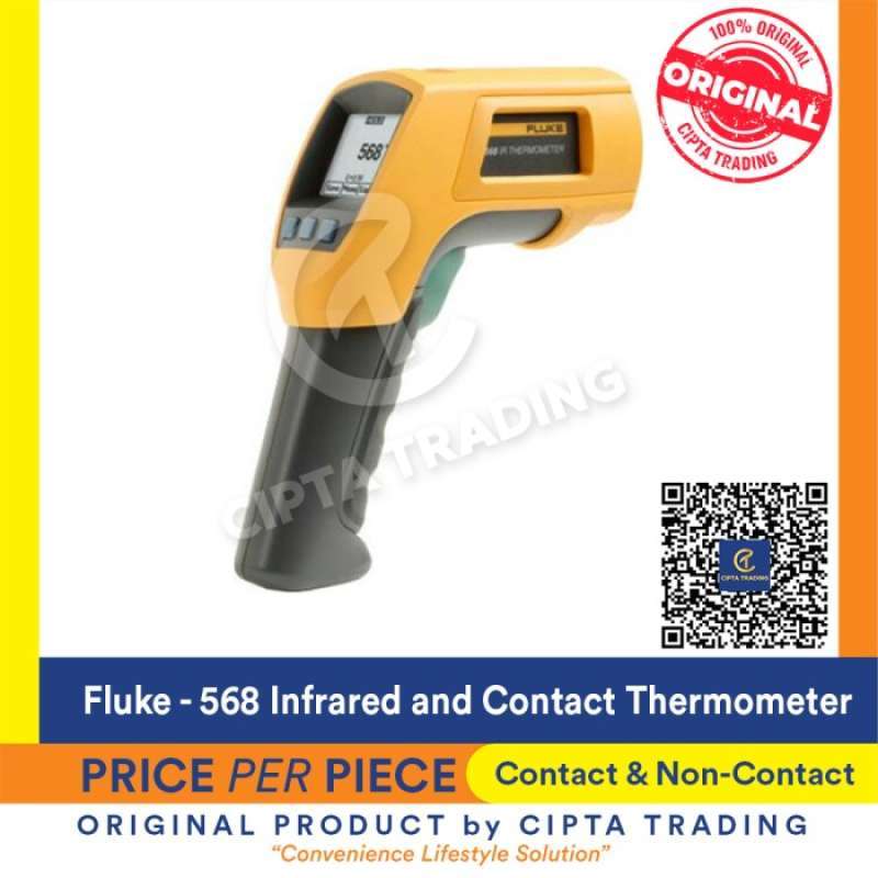 Jual Fluke - Thermometer - Fluke 568 Infrared and Contact Thermometer ...