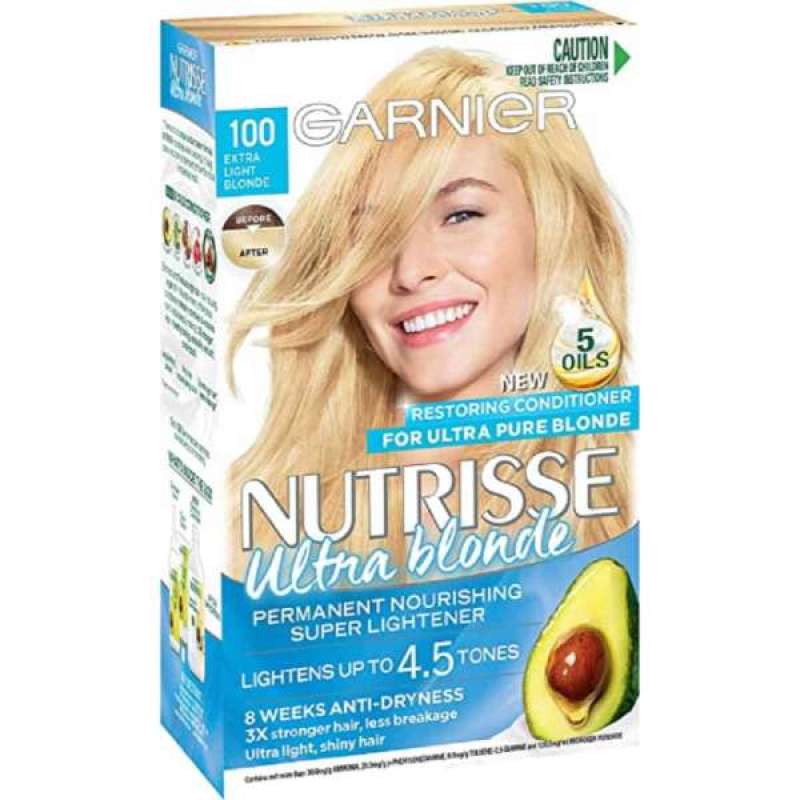 Jual Garnier Nutrisse Permanent Hair Colour - All Varian 1 Liquorice ...