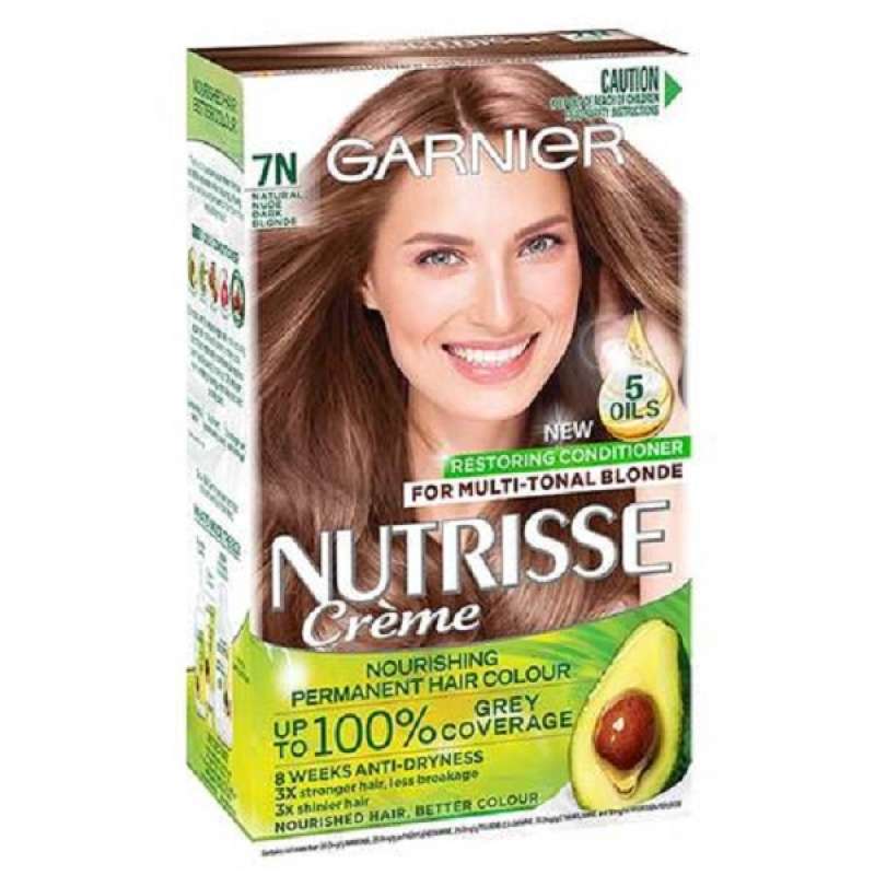 Jual Garnier Nutrisse Permanent Hair Colour - All Varian 1 Liquorice ...