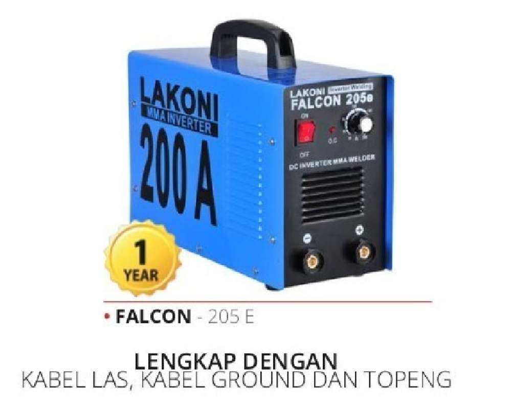 Jual Mesin Las Lakoni Falcon 205e 200 A Trafo Trafo Las Inverter 205e Di Seller Serba Teknik ...