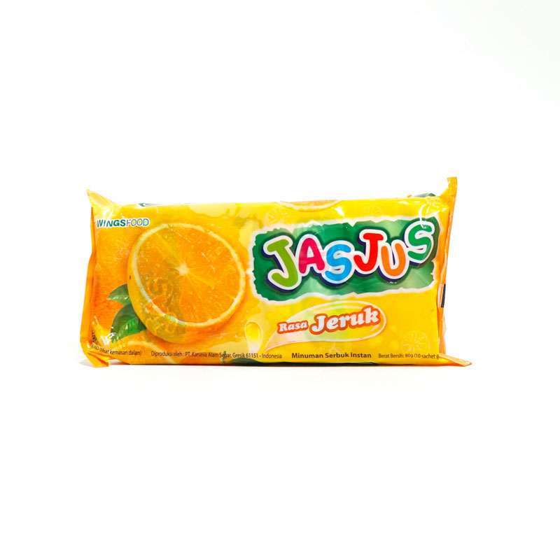 Jual JASJUS Orange Powder Drink [8 gr/ 50pcs/ Kemasan Sachet] di Seller ...
