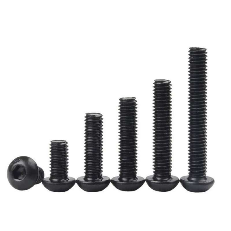 Jual Baut Button L Baja M5 X 10 Baut Button Head L M5x10 Button L Hitam ...