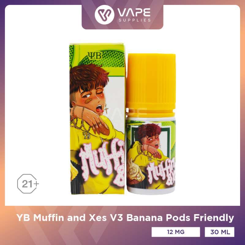 Jual YB Muffin and Xes V3 Banana Pods Friendly 30ML di Seller Vape ...