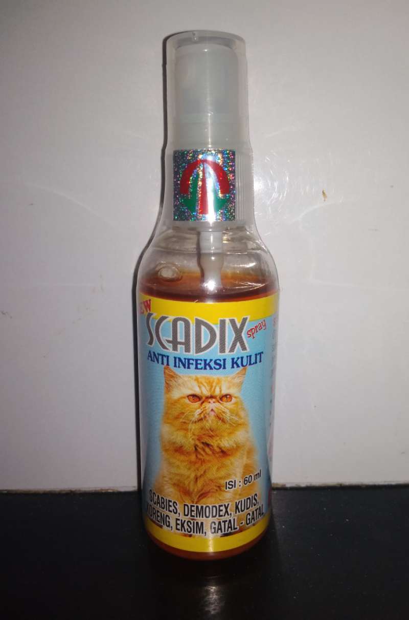 Jual Scadix Spray Untuk Scabies, Demodex, Kudis, Koreng, Eksim 60Ml di ...