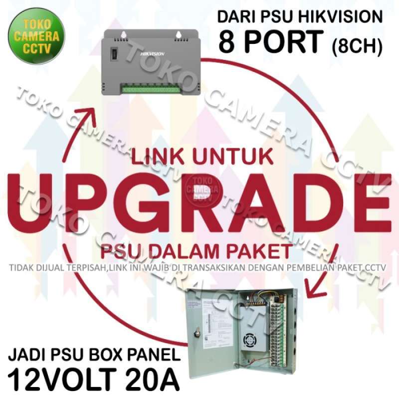 Jual UPGRADE PSU HIKVISION 8 PORT KE PSU BOX 12V 20A di Seller ...