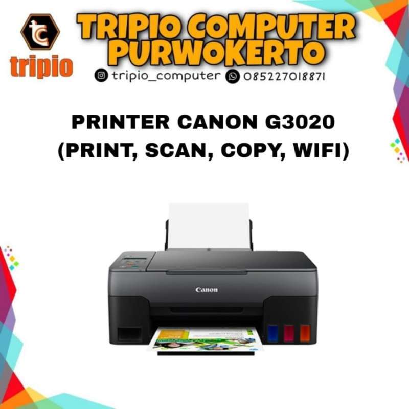 Jual Printer Canon G3020 di Seller tripio computer Official Store ...