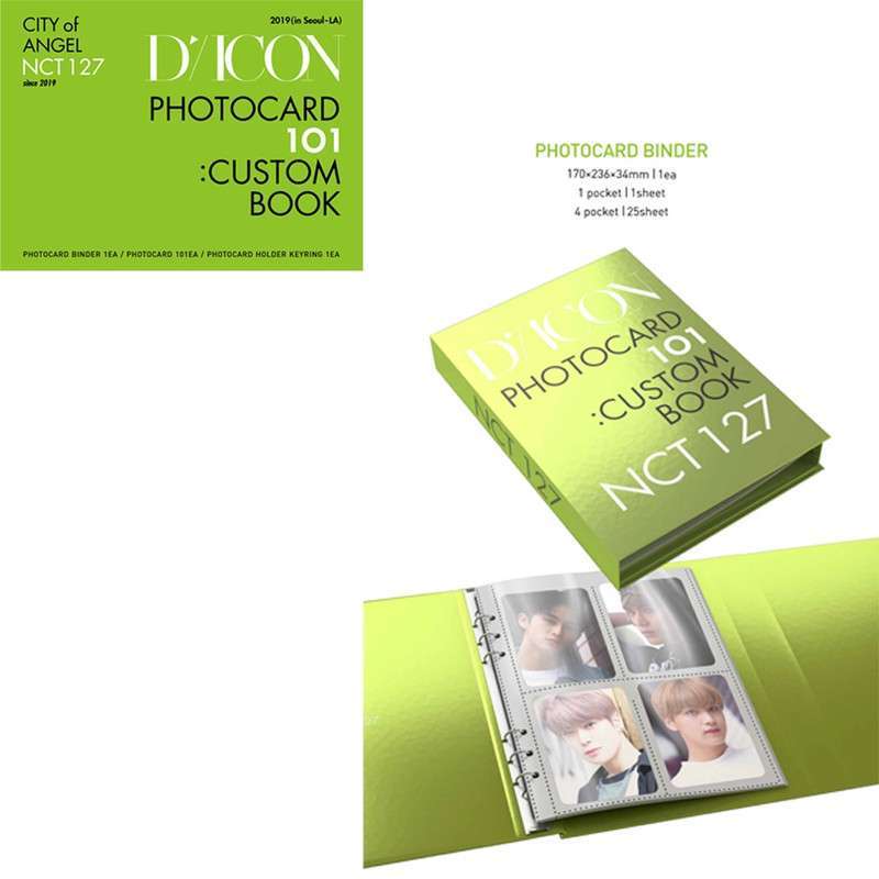 Jual Nct 127 - Dicon Nct 127 Photocard 101 Custom Book City Of Angel ...