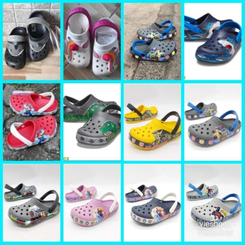 Jual CROCS FUN LAB CLOG VARIAN KARAKTER BOYS AND GIRLS di Seller Maira ...