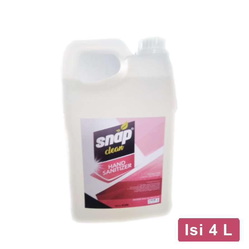 Promo Snap Clean Hand Sanitizer CAIR [4 Liter] - Bening Putih Diskon 17 ...