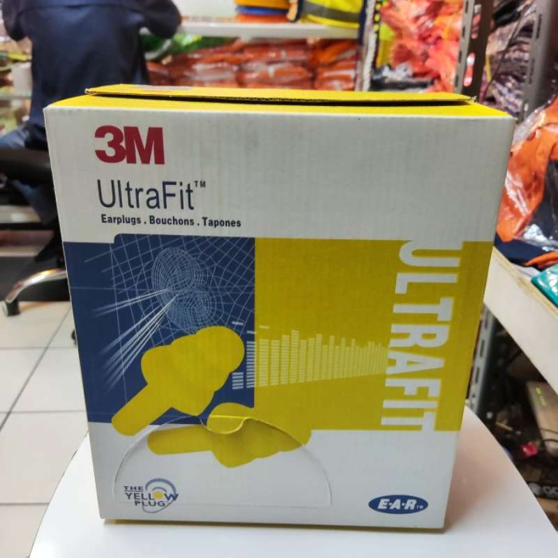 Promo Earplug 3M ultrafit with casing 4002/earplug penutup telinga per ...