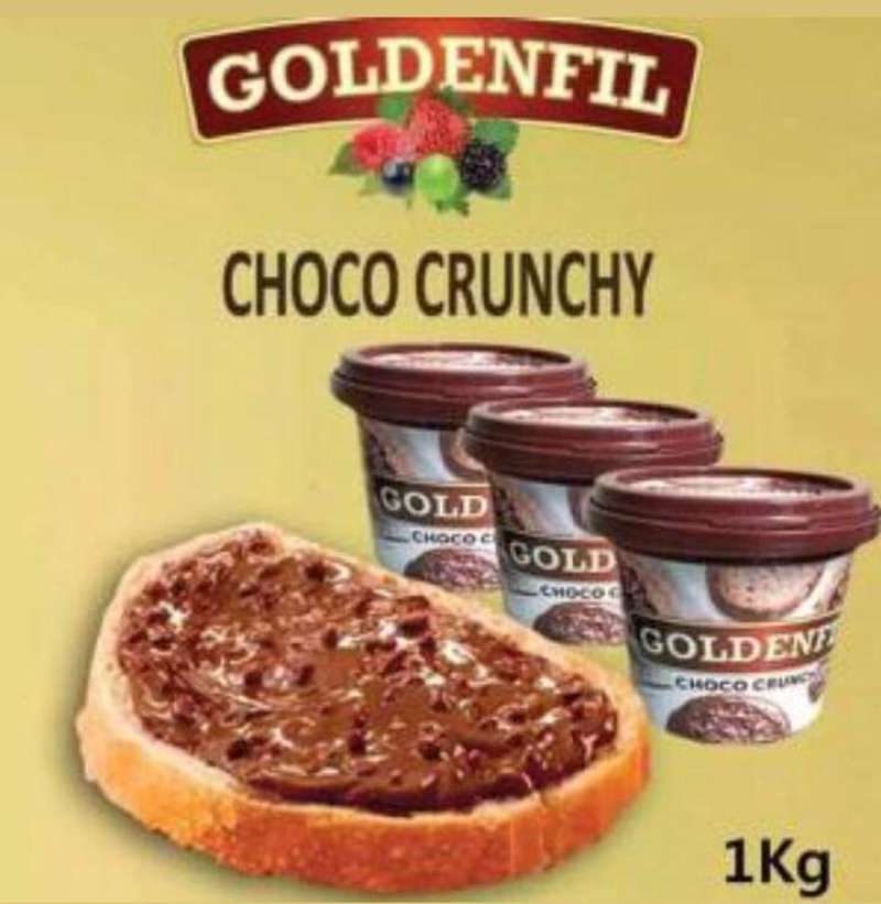 Jual Goldenfil Choco Crunchy Chocolate Selai Coklat Crunchy [1 kg] di ...