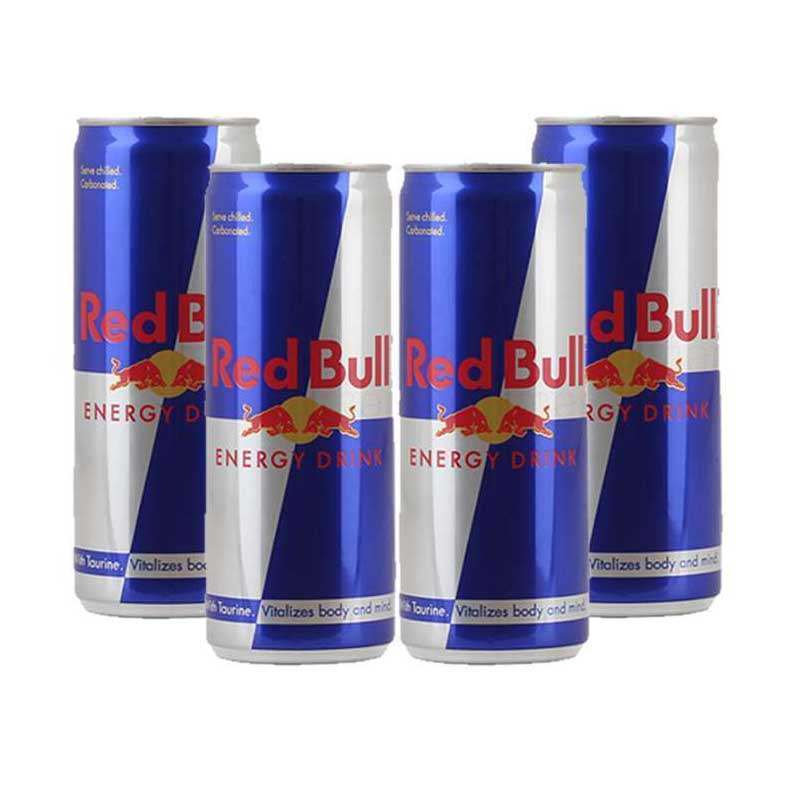 Jual Red Bull Energy Drink [250 mL/4 kaleng] di Seller Drink Store ...