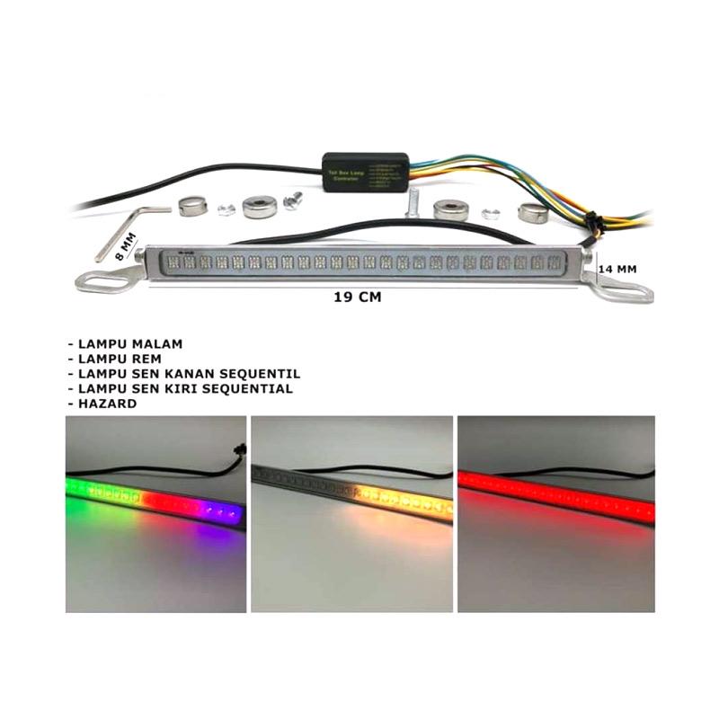 Jual Icc 5 In 1 Plat Nomor Motor With Lampu Led Di Seller Bull Aes ...