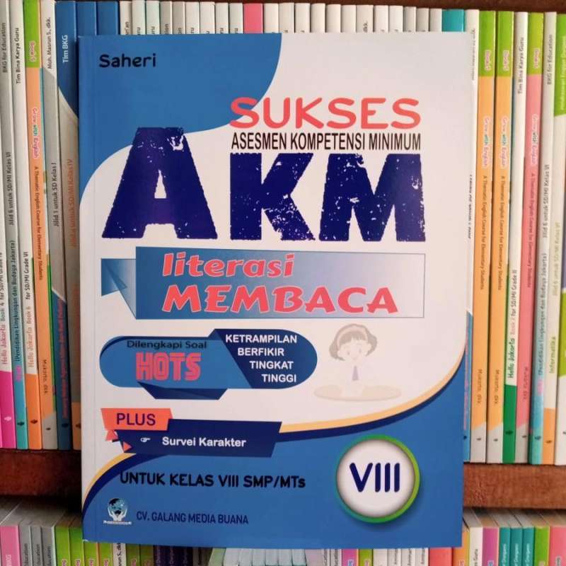 Jual Sukses Akm Smp/mts Kelas 8/viii Literasi & Numerasi + Survei Karakter Di Seller Lussan Book ...