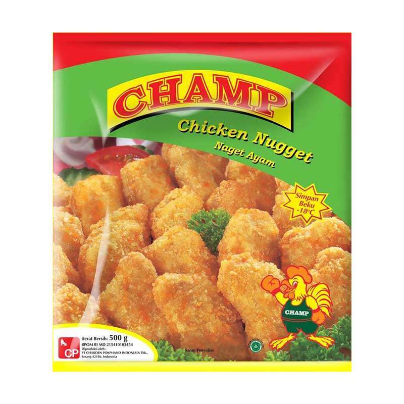 Jual Champ Chicken Nugget [500 g] di Seller Alfamart Click & Collect ...