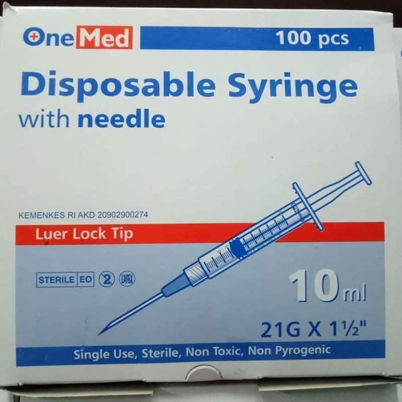 Promo 10 cc onemed /syringe 10 cc onemed Diskon 23% di Seller Alkesmu ...