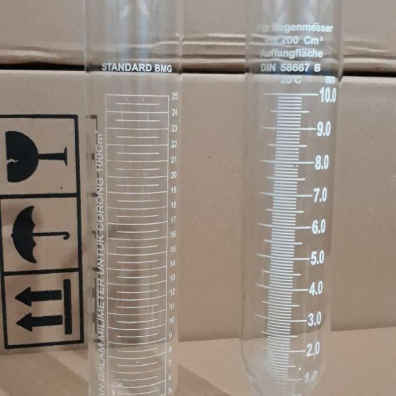 Promo Gelas Ukur Ombrometer 100cm Ukuran 25mm Diskon 23% Di Seller ...