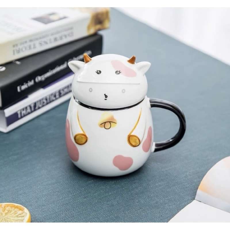 Jual Mug Sapi Lucu Keramik Import 4 Pilihan Model Dan Warna Di Seller ...