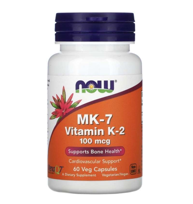 Promo Now Vitamin K2 MK-7,100mcg, 60 Veg Capsules Diskon 23% di Seller ...
