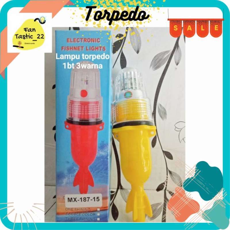Jual Lampu Nelayan Torpedo 1BT 3 warna MX 187-15/Lampu Sinyal di Seller Jaya 01 - Wanajaya, Kab ...