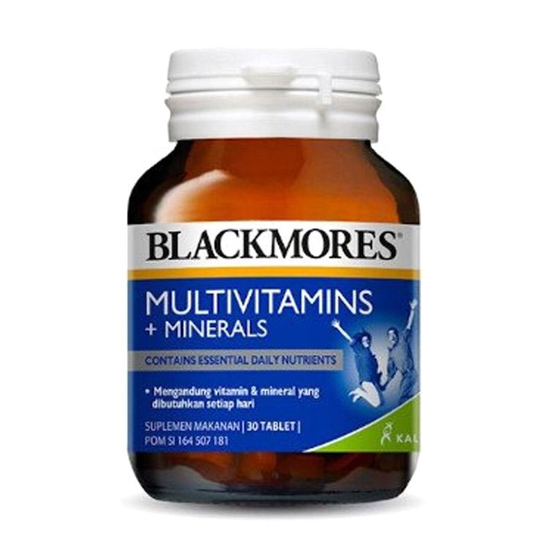 Jual Blackmores MultiVitamins + Mineral Suplemen Kesehatan [30 Kapsul ...