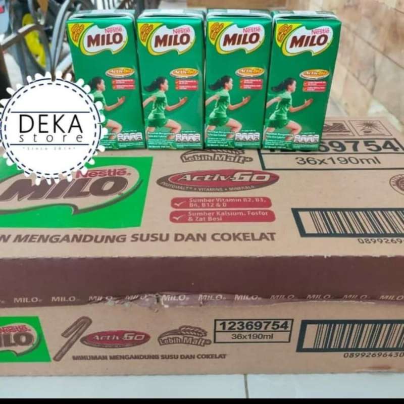 Jual milo UHT 180 ml di Seller Deka_Store - Kota Depok, Jawa Barat | Blibli