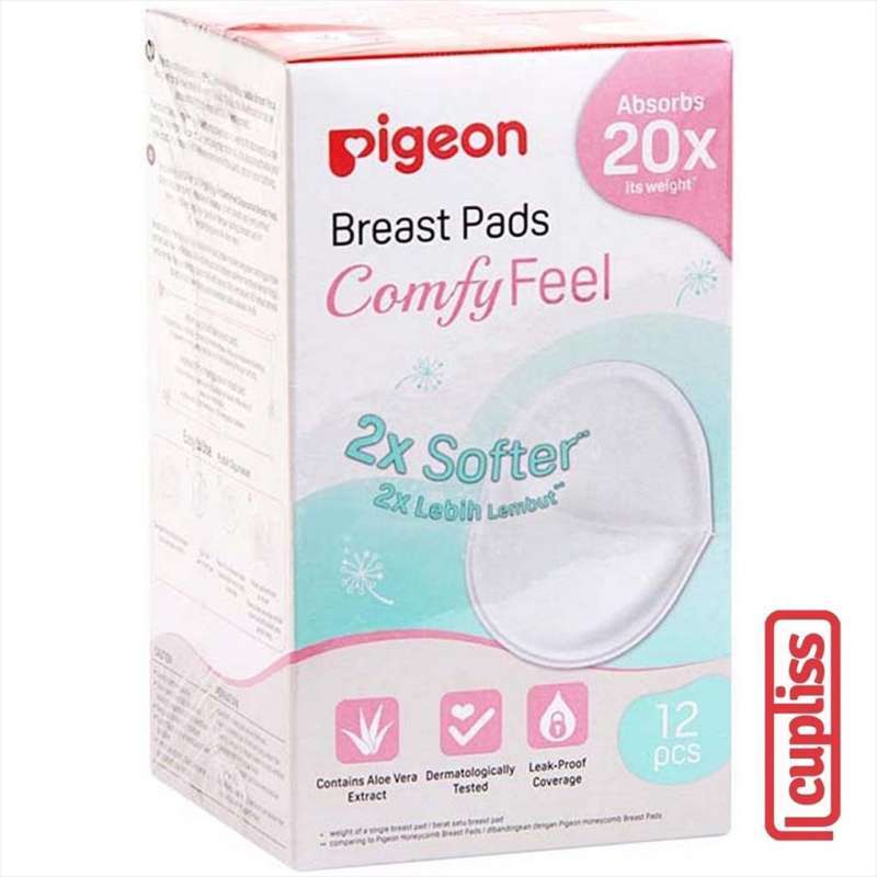 Jual Pigeon Breast Pads Pad Comfy Feel Comfyfeel Penyerap Asi 12 30 50 ...
