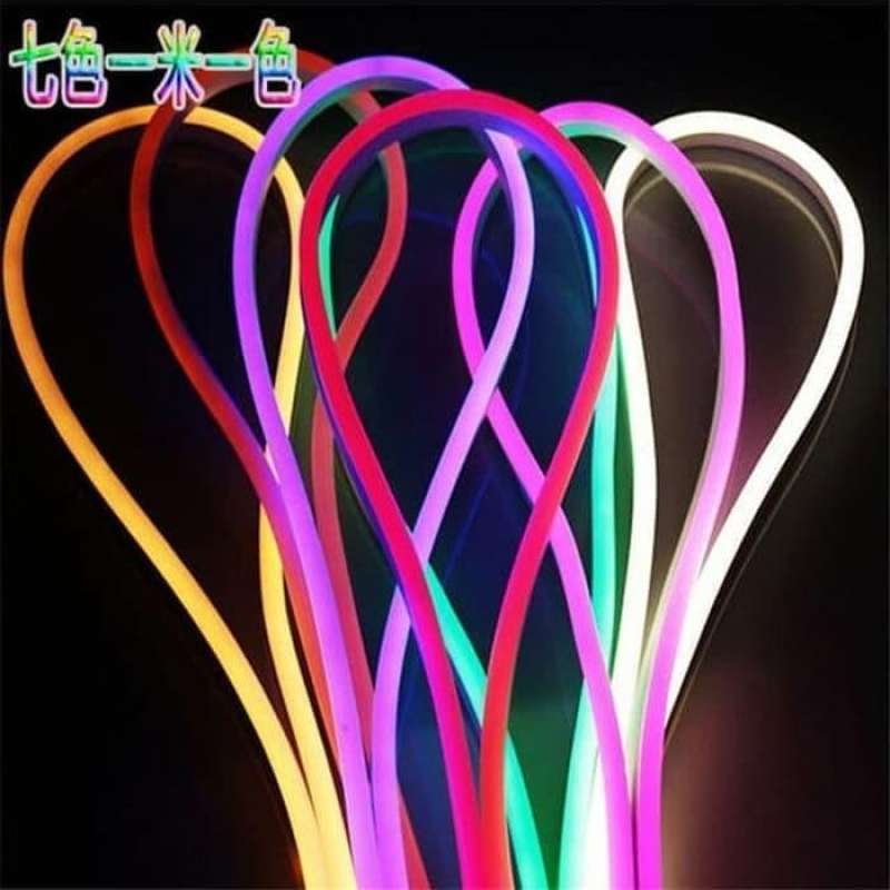 Jual Lampu Selang Susu model lama tebal LED Neon Flex 50 Meter - Putih ...