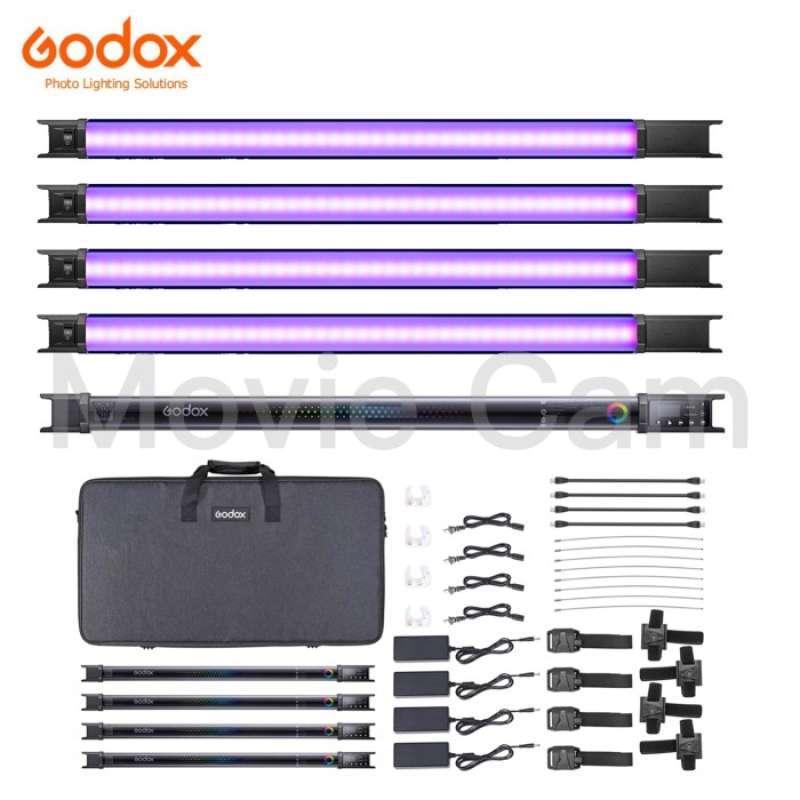 Jual Godox Tl-60 / Tl60 Kit 4 Led Rgb Tube Light di Seller Ramonaa Shop ...