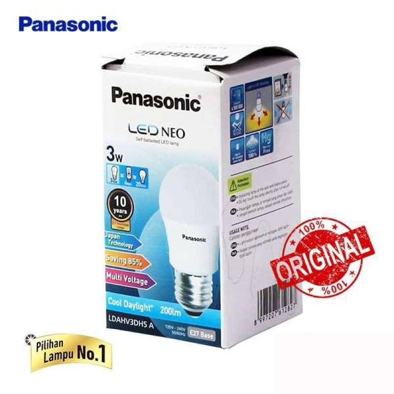 Promo Lampu LED Panasonic Neo 3W Diskon 30% di Seller Deandra Olshop ...