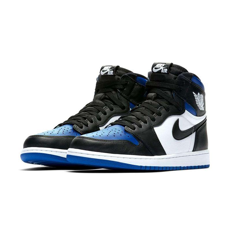 Jual NIKE Men Air Jordan 1 High Royal Toe Sepatu Sneakers Pria [555088 ...