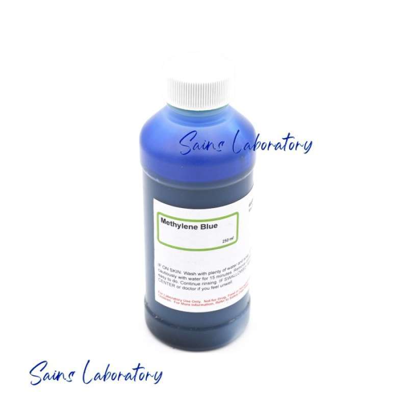 Promo Methylene Blue 250 ml Metilen Biru Methyl Blue C16H18CIN3S ...