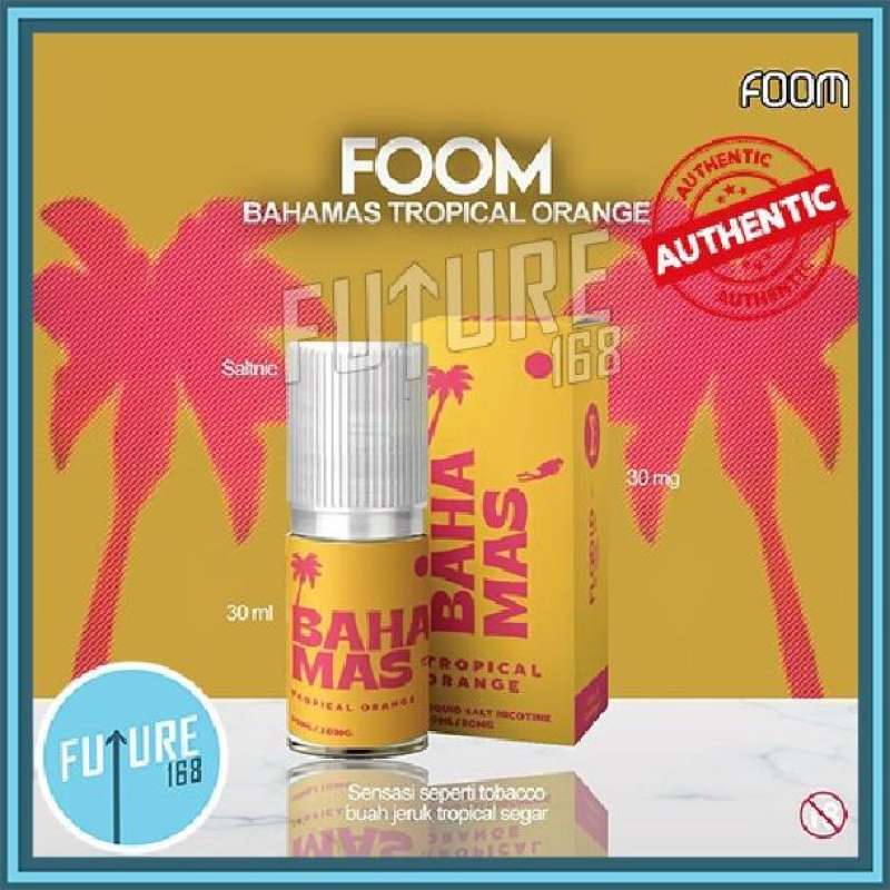 Jual FOOM Liquid Tropical Series 30ml 30mg, Maldives, Bahamas ...