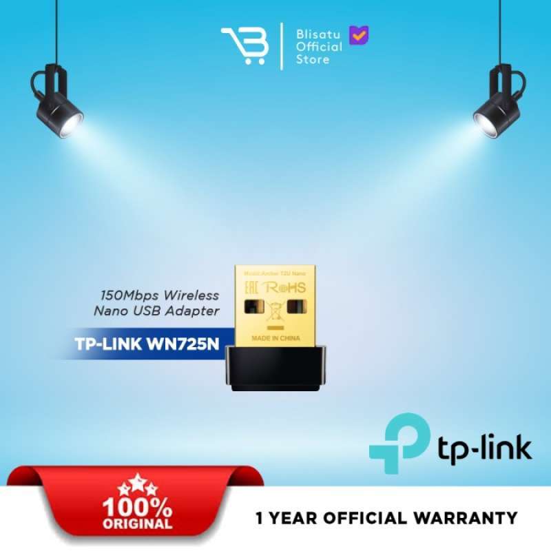 Jual Tp-link Tl-wn725n Nano Usb Wireless Adapter 150mbps - Black Di Seller Quelma Store ...