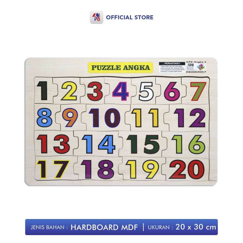 Jual Puzzle Edukasi Anak / Puzzle Kayu / Puzzle Anak Huruf Besar Angka ...