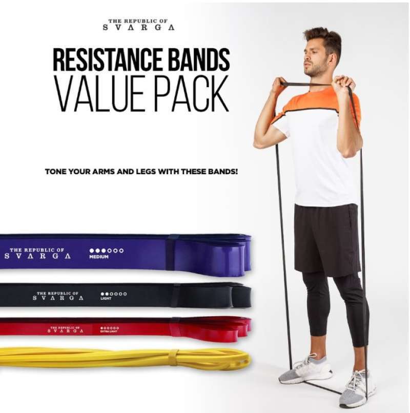 Jual Svarga Resistance Band Pack Original Terbaru - Harga Promo Murah ...