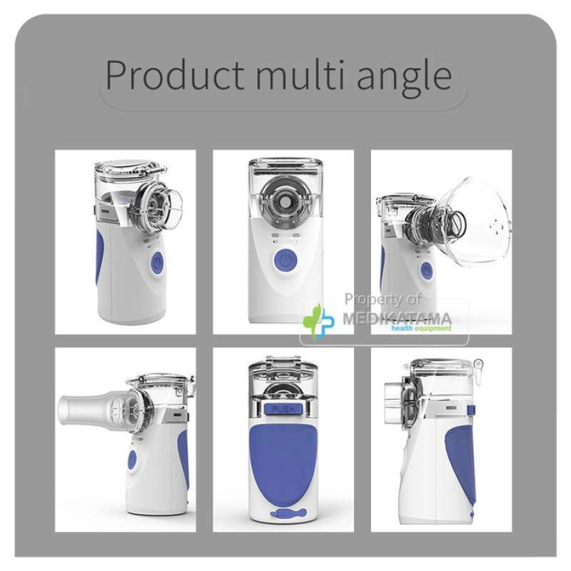 Promo Nebulizer Portable Mesh Alat Bantu Pernapasan Asma Inhalasi Ym ...