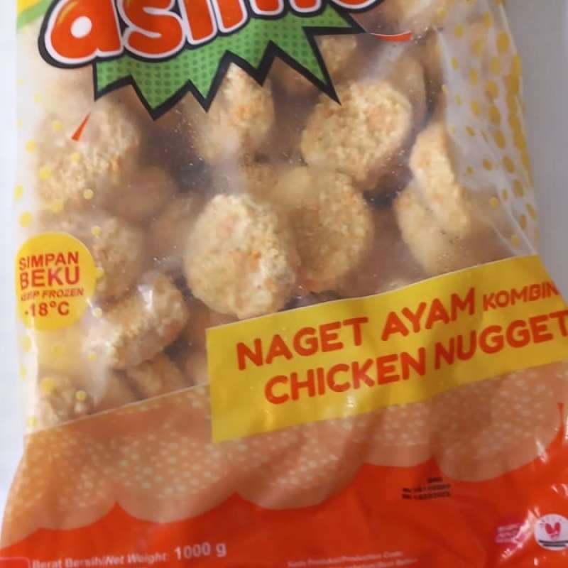 Jual ASIMO Chicken Nugget 1 Kg di Seller Bentang Frozen - Bentang ...