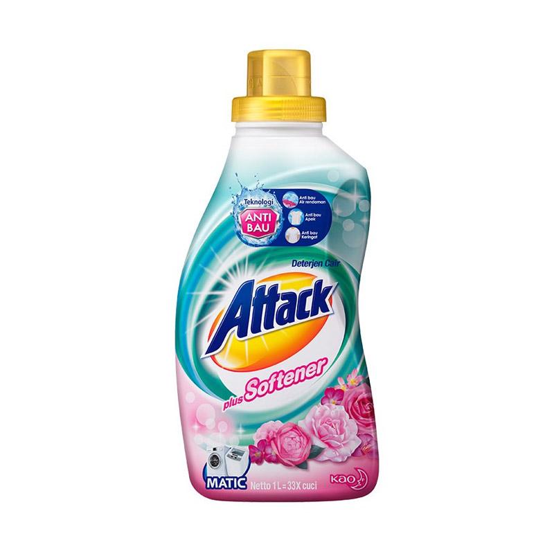 Jual ATTACK Plus Softener Anti Bau Softener Deterjen [Botol/ 1 L] di ...