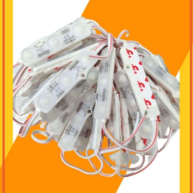 Jual Samsung Lampu Led Modul Smd 12v Dc 3 Mata 12 V Volt Module Ori