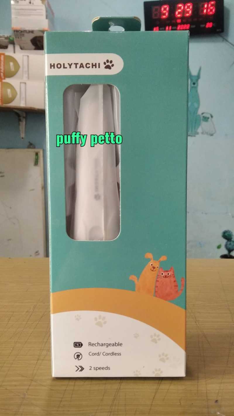 Jual puffy petto HT1115 Holytachi Clipper Pet Hair Trimmer Khusus Area ...