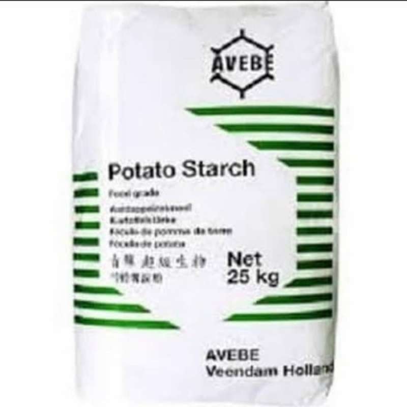 Promo No Brand Tepung Pati Kentang /potato Starch/katakuriko - Halal 1 ...