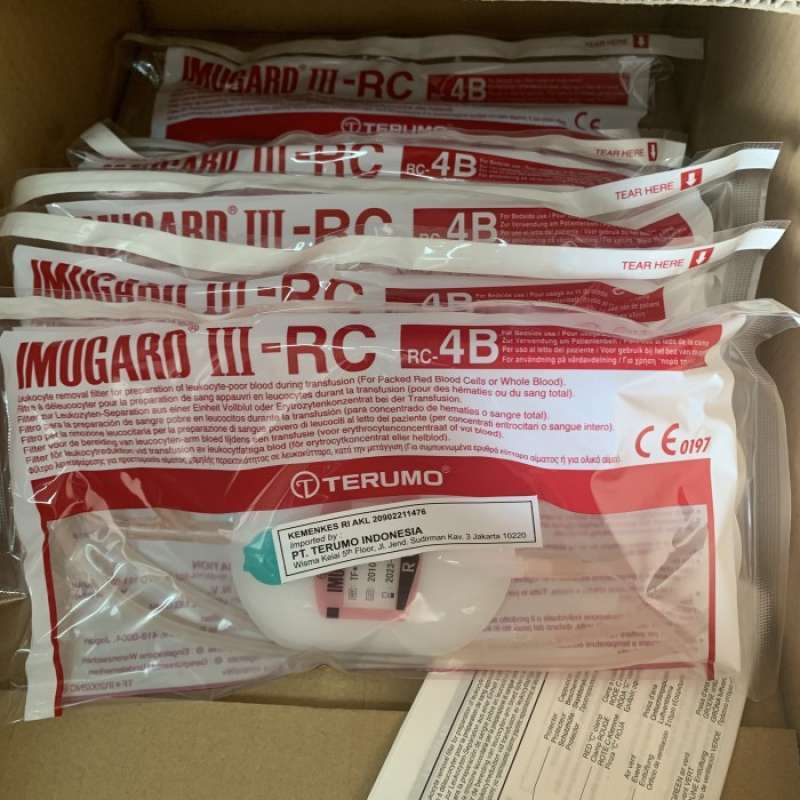 Promo Imugard Iii - Rc 4b Terumo / Leukocyte Filter System Terumo ...