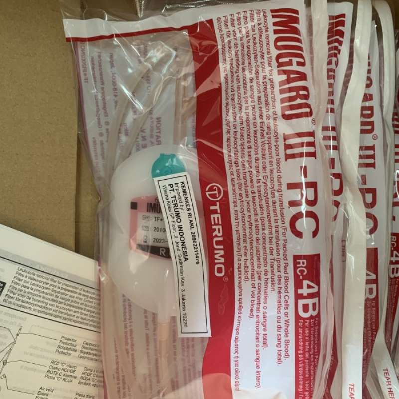 Promo Imugard Iii - Rc 4b Terumo / Leukocyte Filter System Terumo ...