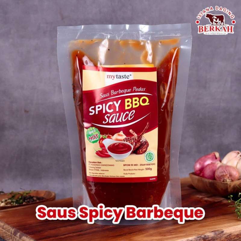 Jual Sauce BBQ Spicy level 3 500gr I Istana Daging Berkah di Seller ...