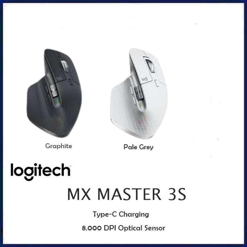 Jual Mouse Logitech MX Master 3S Bluetooth & Wireless di Seller ...
