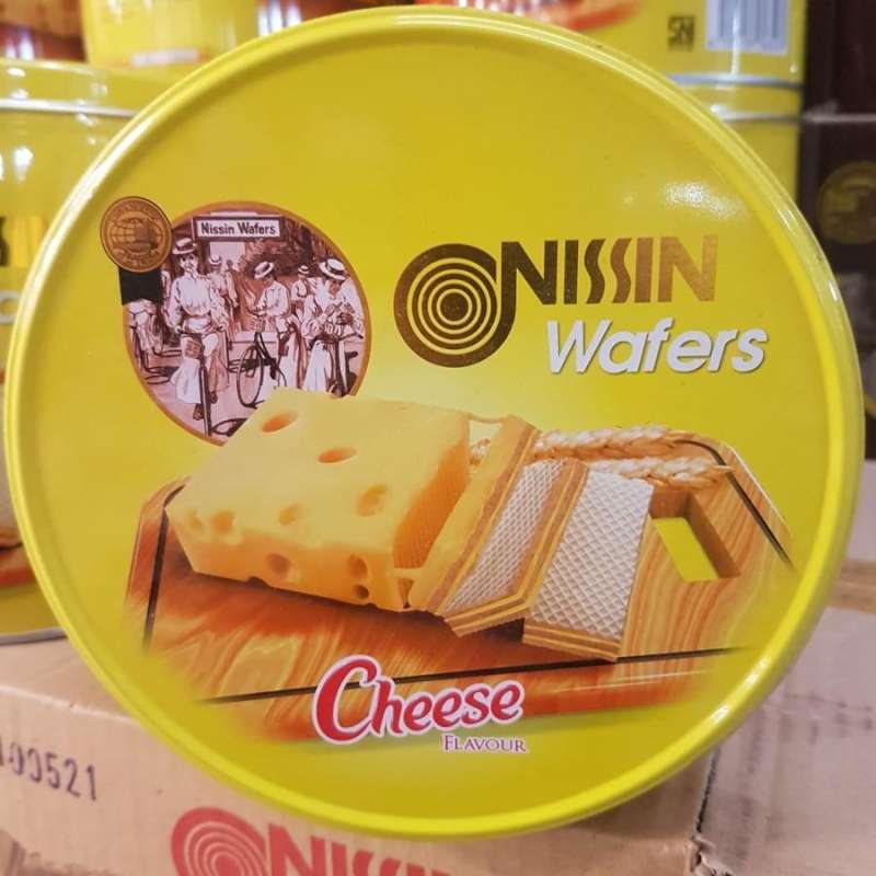 Jual nissin wafer cheese spc edition 300gr/wafer keju 300gr/nissin ...