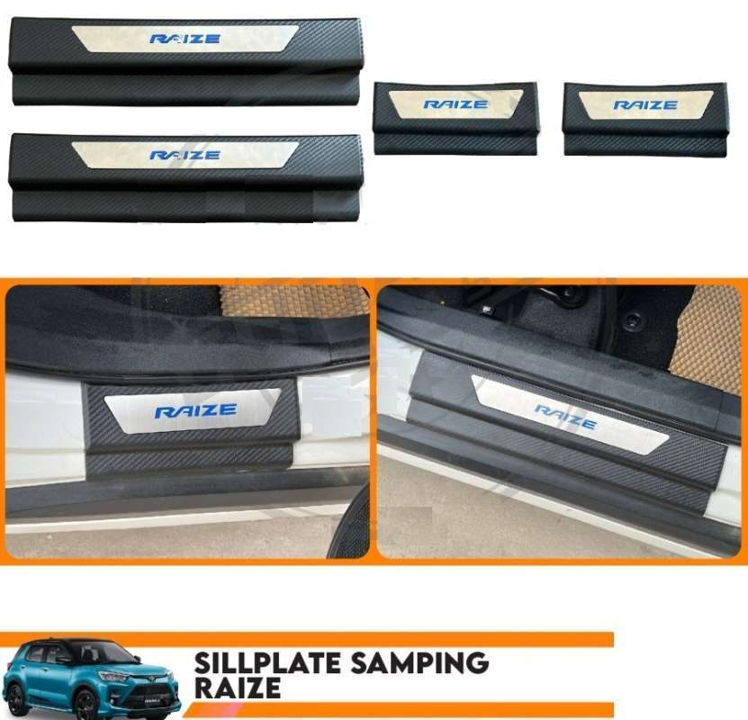 Jual Sillplate Samping Raize 2021 Carbon sill plate mobil cakep keren ...