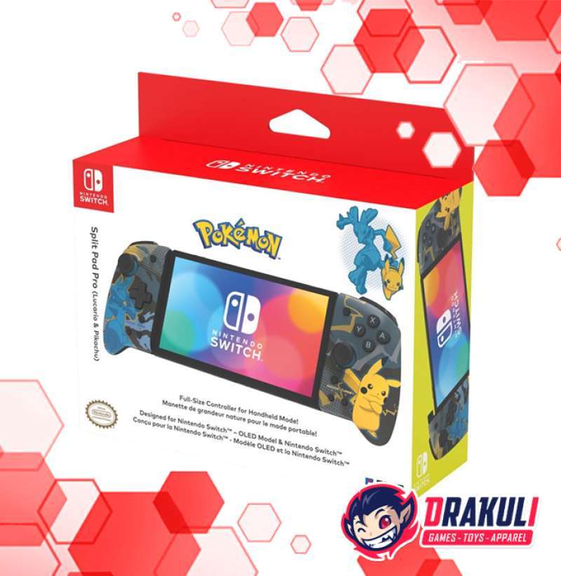 Jual Nintendo Switch Split Pad Pro Lucario & Pikachu di Seller Drakuli ...
